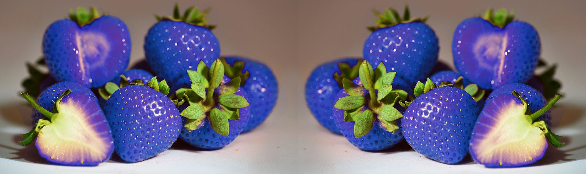~SAPPHIRE BLUE STRAWBERRY~ Edible BLUE FRUIT Vegetable USA Seller 100 ...