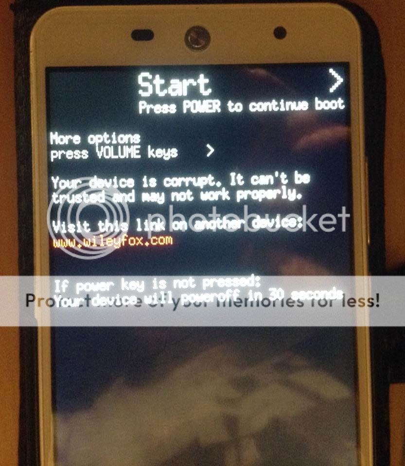 Android 'Your device is corrupt and can't be trusted' error | AVForums