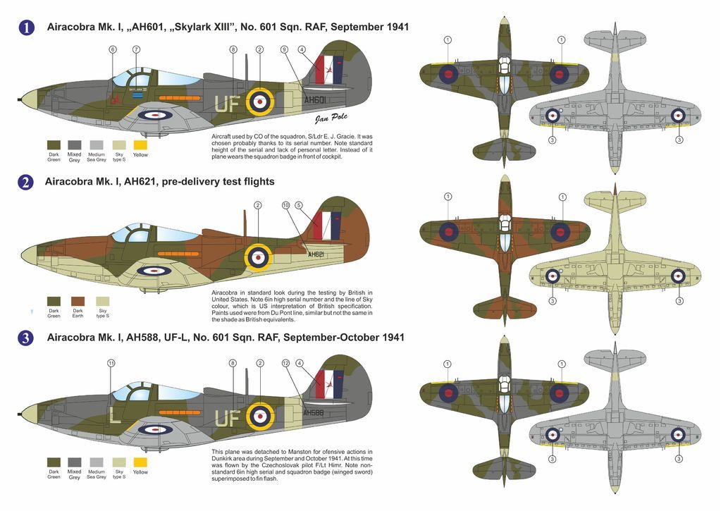 British P-39's / RAF Library / Forums - Axis and Allies Paintworks