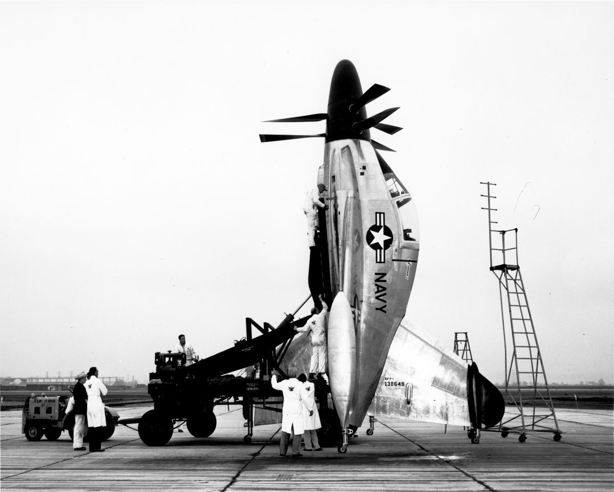 LOCKHEED XFV-1 / CONVAIR XFY-1 / USAAF / USN Library / Forums - Axis ...