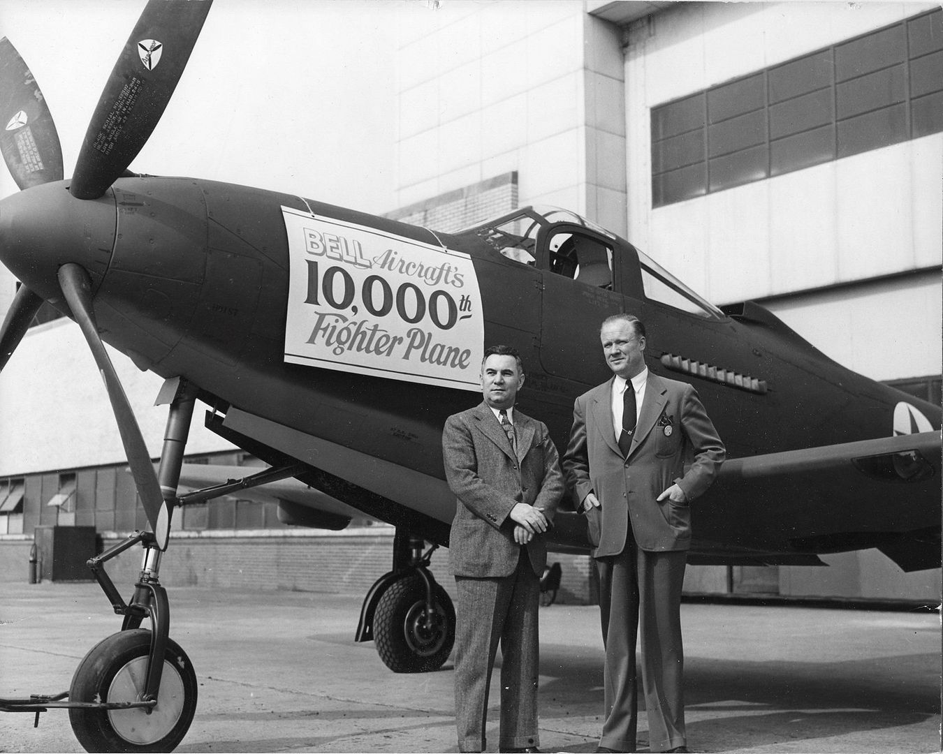 Bell P-63 King Cobra the 10000 th. Bell Aircraft built..jpg Photo by ...