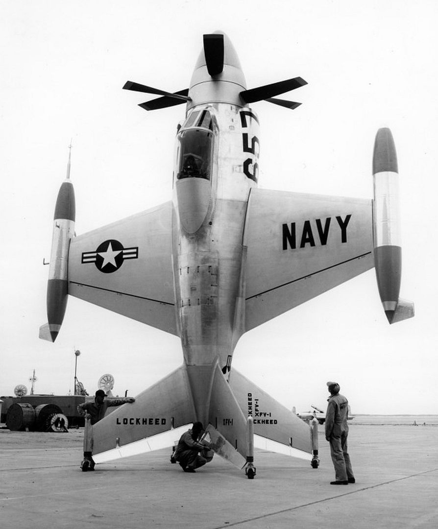 LOCKHEED XFV-1 / CONVAIR XFY-1 / USAAF / USN Library / Forums - Axis ...