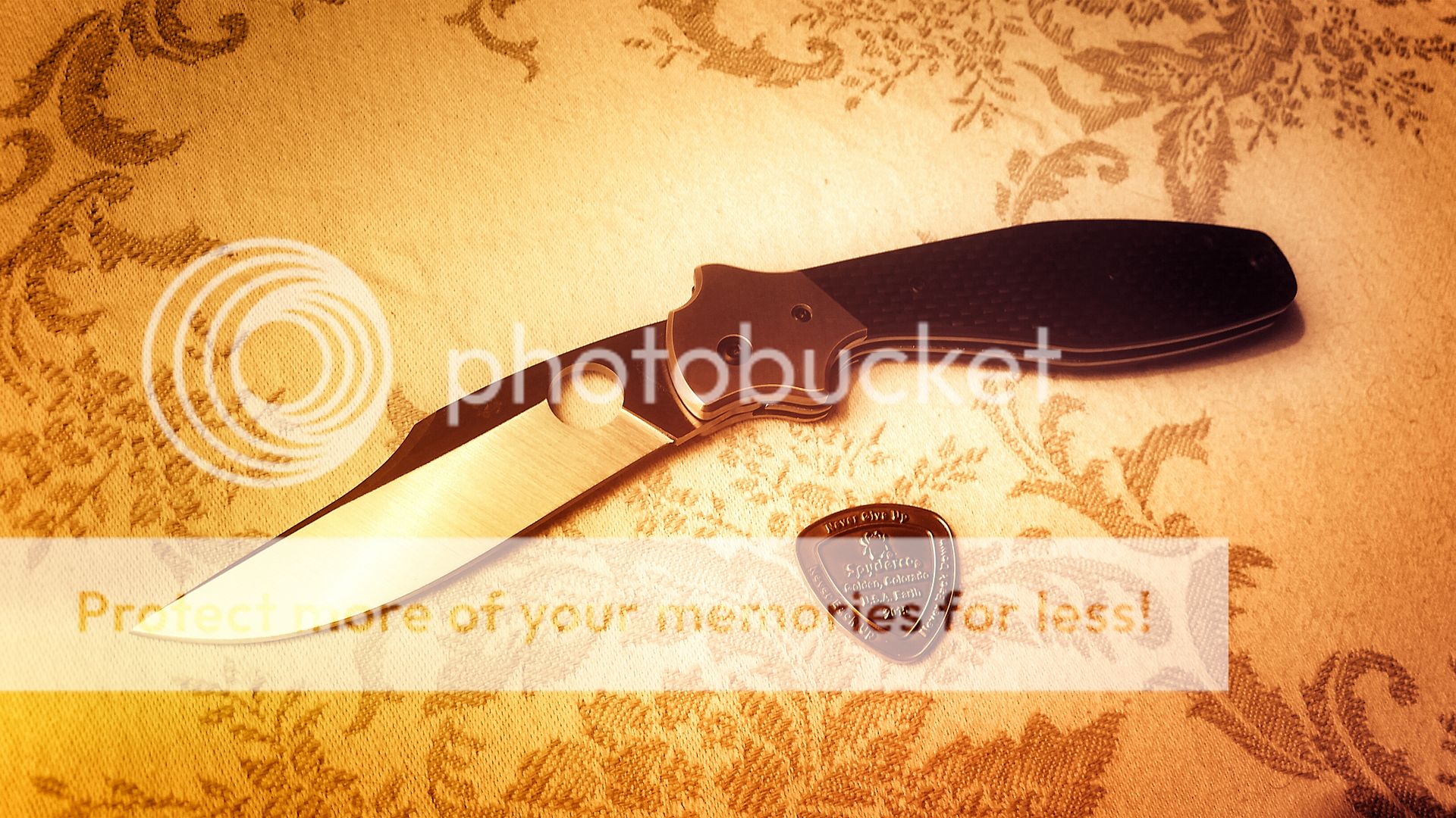 POCKET LEGENDS OF THE FALL FEAT. SPYDERCO SCHEMPP BOWIE ~ C190CF ...