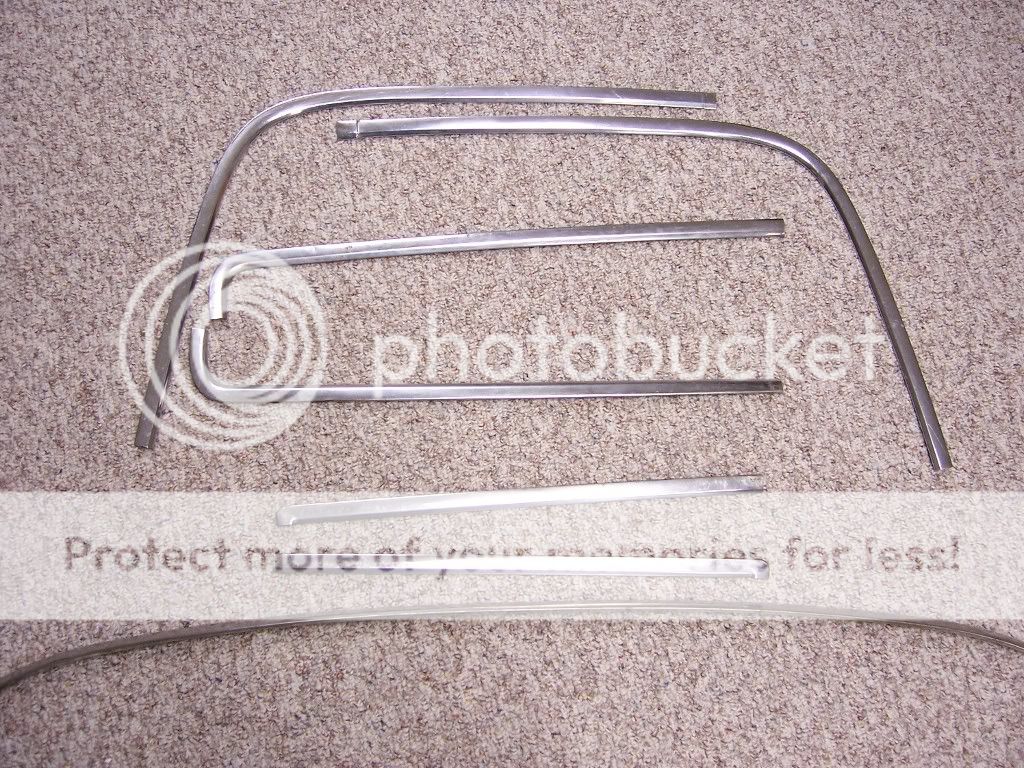 Front and Rear Windshield reveal trim | Team Chevelle